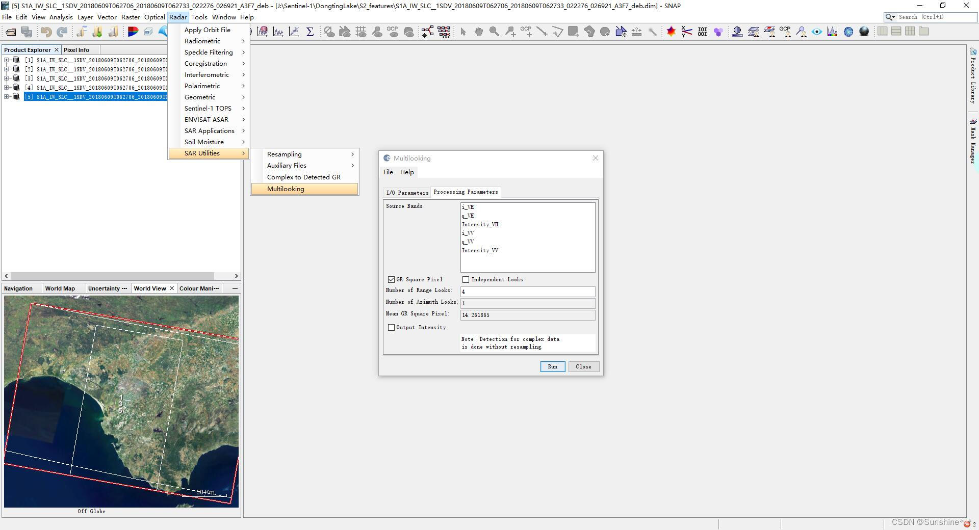 SNAP 处理Sentinel-1A数据（极化预处理，生成C2矩阵）_sentinel-1 处理-CSDN博客