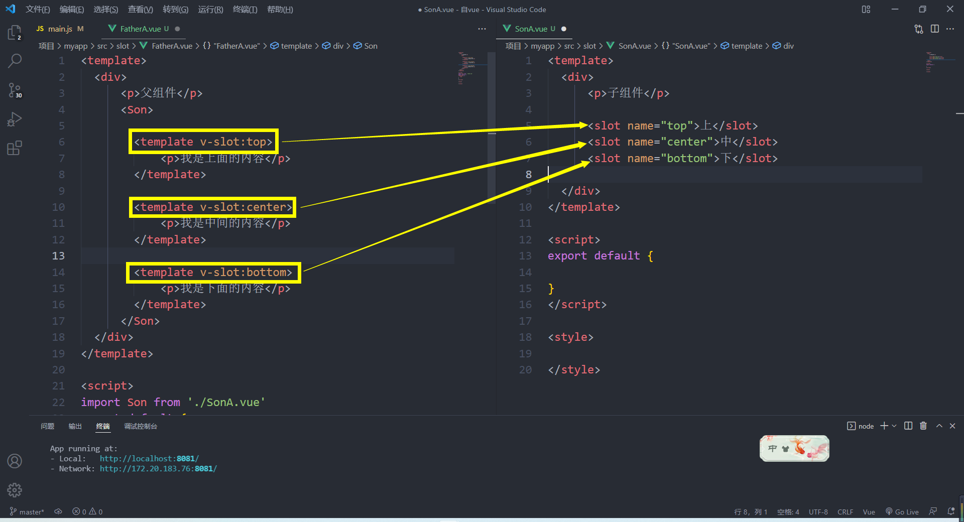 Vue组件通信 Csdn博客 