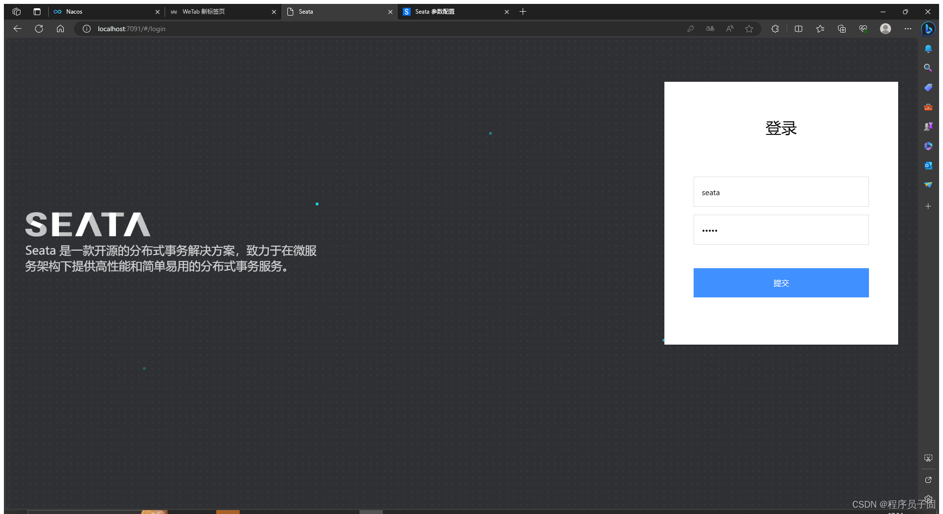 Seata服务端客户端配置搭建与使用，带你解决各种大坑问题（全网最新版本教程）_seata配置-CSDN博客