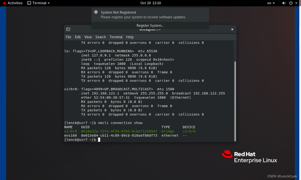 【Linux】【Red Hat】网络配置_红帽linux配置ip地址-CSDN博客