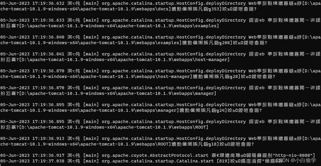 Tomcat1019乱码 修改配置文件loggingproperties(windows)tomcat安装目录下的 Conf 文件夹的 Loggingproperties 文件打不开