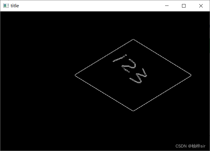 python 仿射变换 warpPerspective 获取目标_python cv.warpperspective-CSDN博客