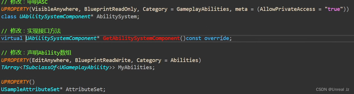 UE虚幻引擎 GAS 框架梳理和基本初始使用操作_ue gas中ge的tag-CSDN博客