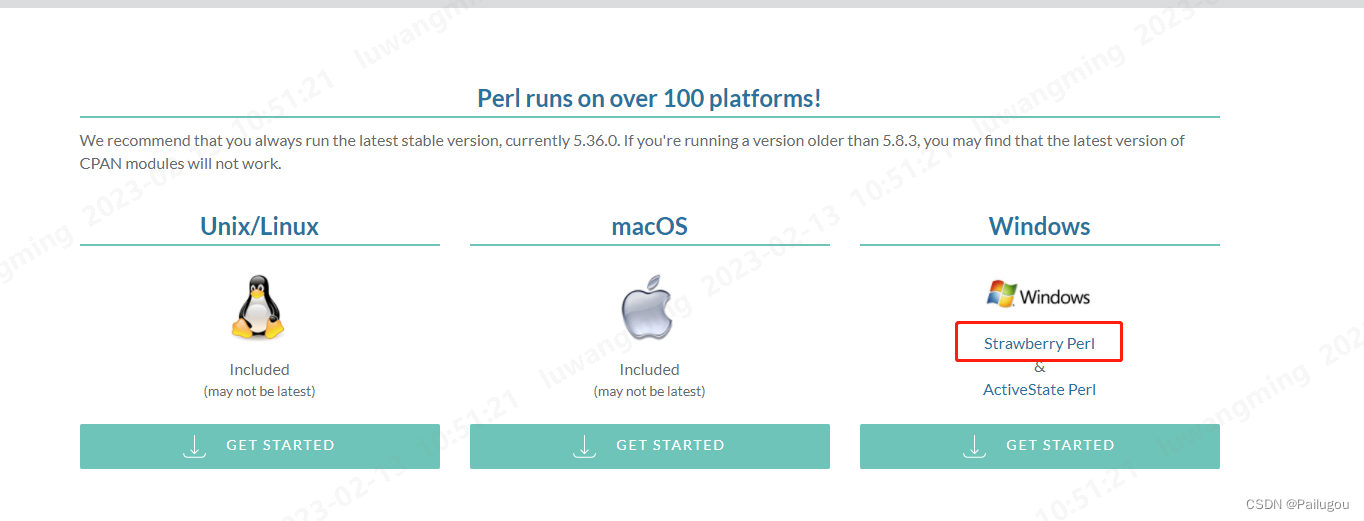 ‘perl‘ 不是内部或外部命令，也不是可运行的程序_perl' 不是内部或外部命令,也不是可运行的程序-CSDN博客