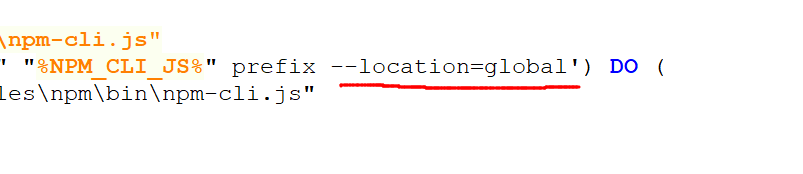 【解决】npm WARN config global `--global`, `--local` are deprecated. Use `--location=global`-CSDN博客