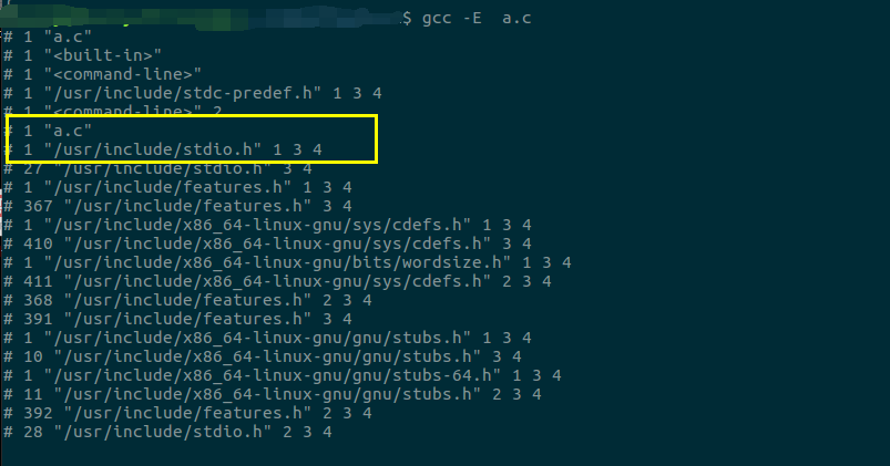 预处理中的头文件stdio.h在哪？里面有什么？_stdio.h在哪里-CSDN博客