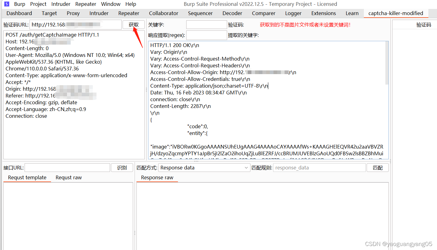 Burpsuite验证码识别插件 Captcha Killer Modified 使用教程（详细） Csdn博客