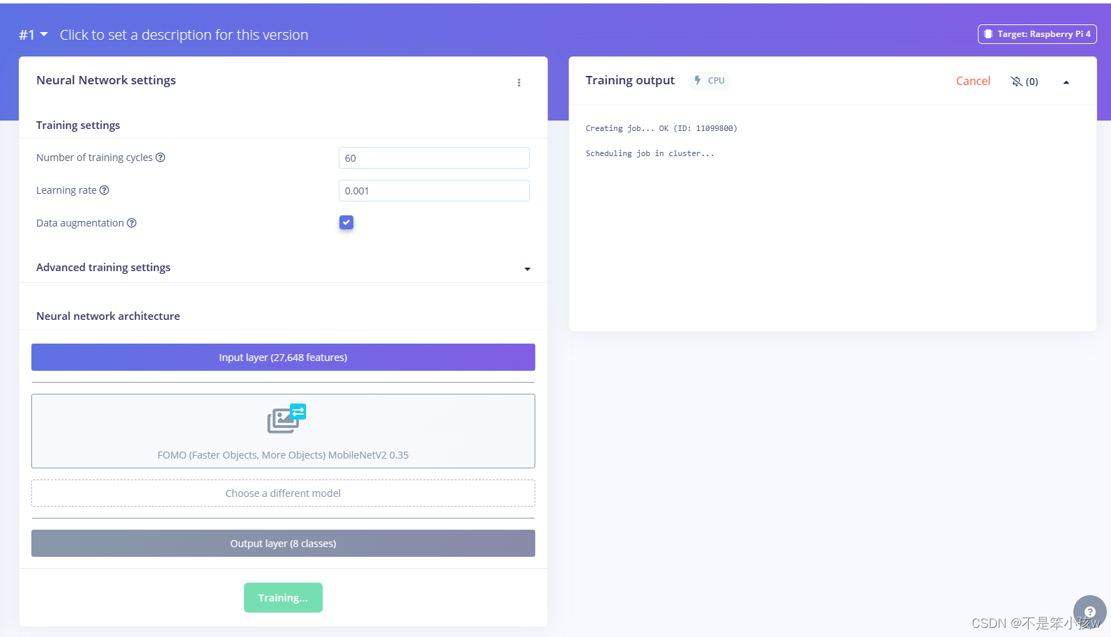 OpenMV+EDGE Impulse训练神经网络目标检测数字_edgeimpulse神经网络-CSDN博客