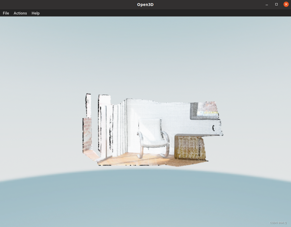 open3d 删除稀疏点, 噪声点/离群点(outlier)_open3d去除噪点-CSDN博客