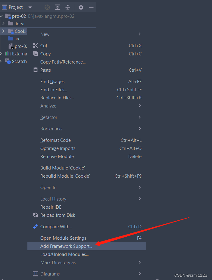 2022idea新建项目模块为web （修改项目结构）_idea中如何把一个module转换为web项目-CSDN博客