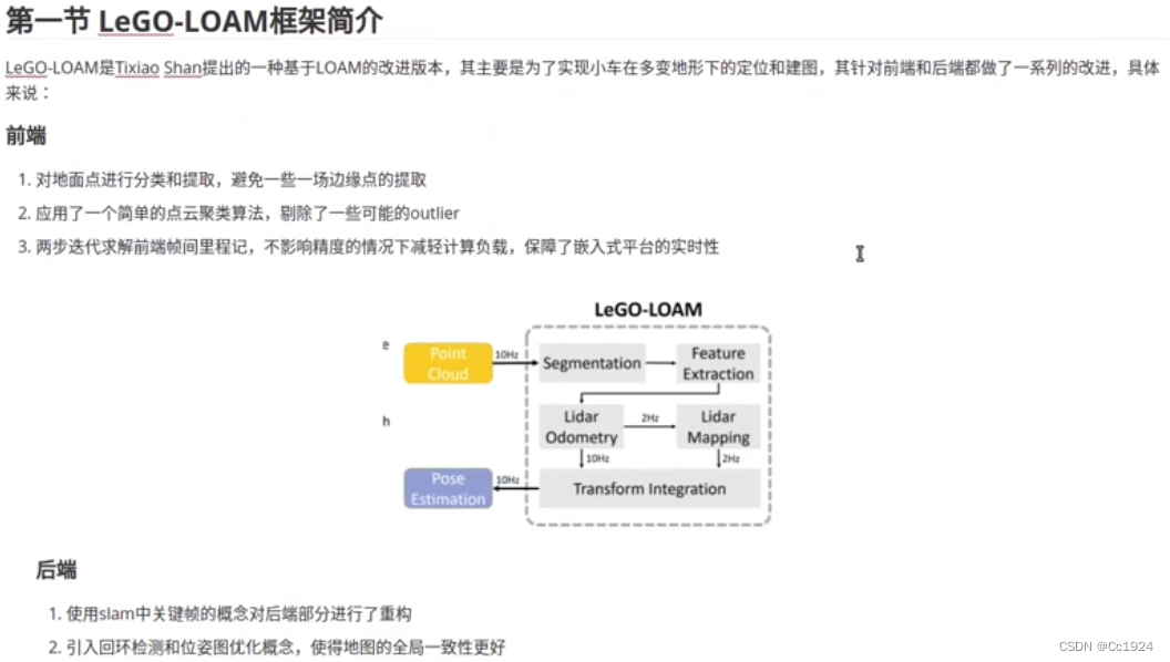 LeGO-LOAM笔记_lego-loam 学习笔记-CSDN博客