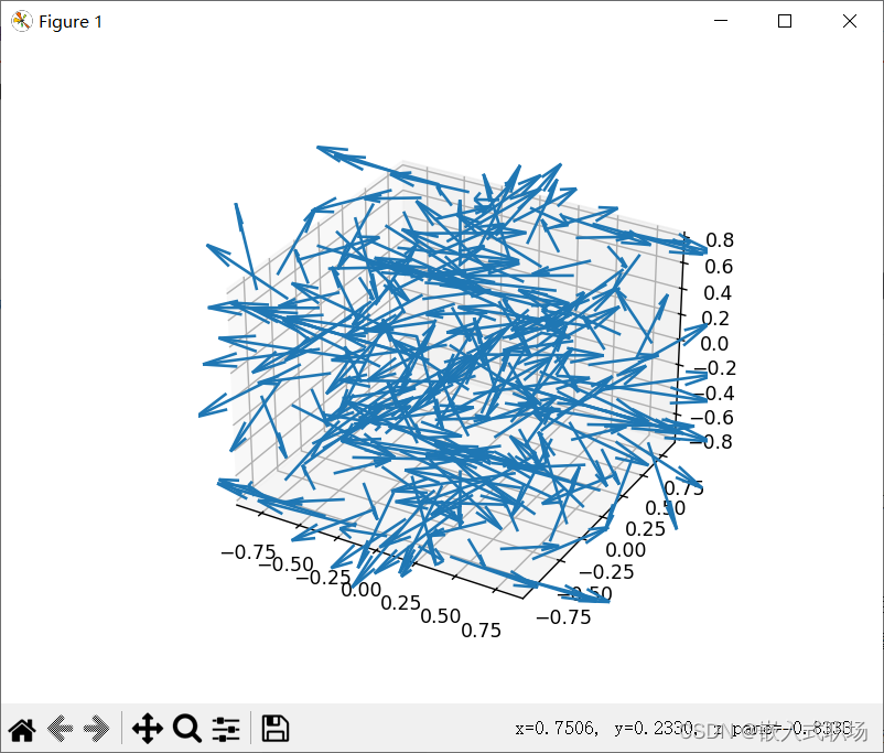 【python画图】三维矢量场图python 三维场图 Csdn博客 