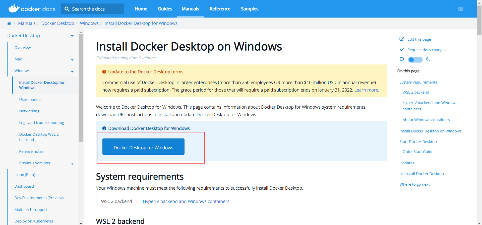 【Django项目天天生鲜】安装Docker Desktop和FastDFS（和python交互还是失败了，有人遇到跟我一样的问题吗？）_windows10 docker desktop ...