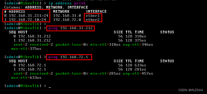 RouterOS-VMware安装的RouterOS配置网卡映射_routeros 虚拟机-CSDN博客