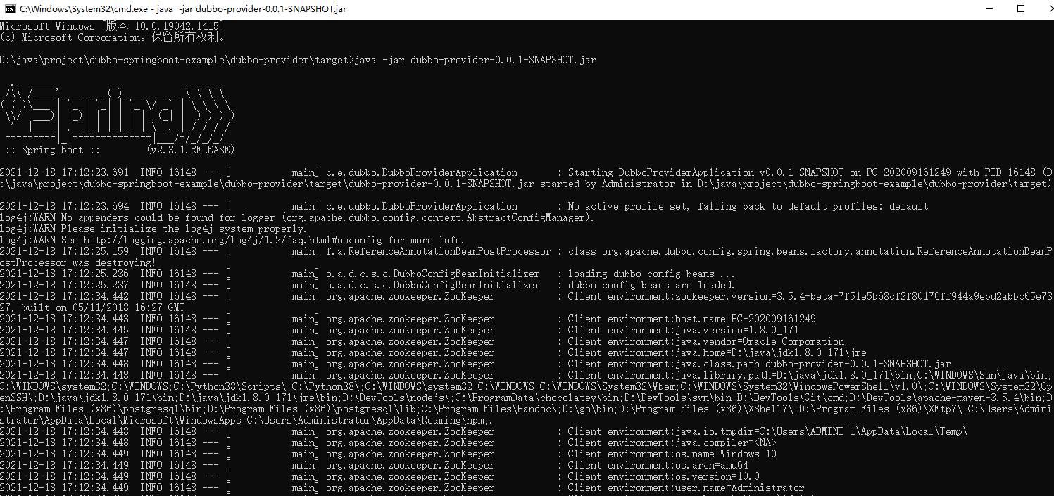 SpringBoot整合Dubbo3.0基础配置_springboot2.2.6整合dubbo3.0.6-CSDN博客