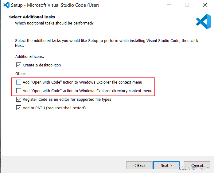 设置单击右键可以选择用VS Code打开文件_vacode 将通过code打开-CSDN博客