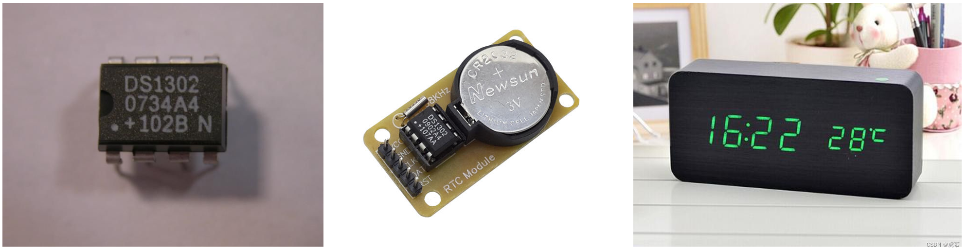 51单片机学习笔记-8 DS1302实时时钟_51单片机实时时钟原理-CSDN博客