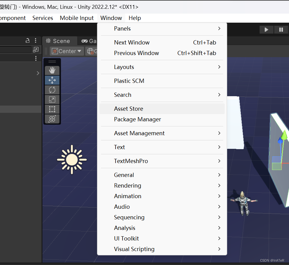 T06_unity人物子物体动画 (钥匙+背包+旋转门) c#_unity 旋转门-CSDN博客