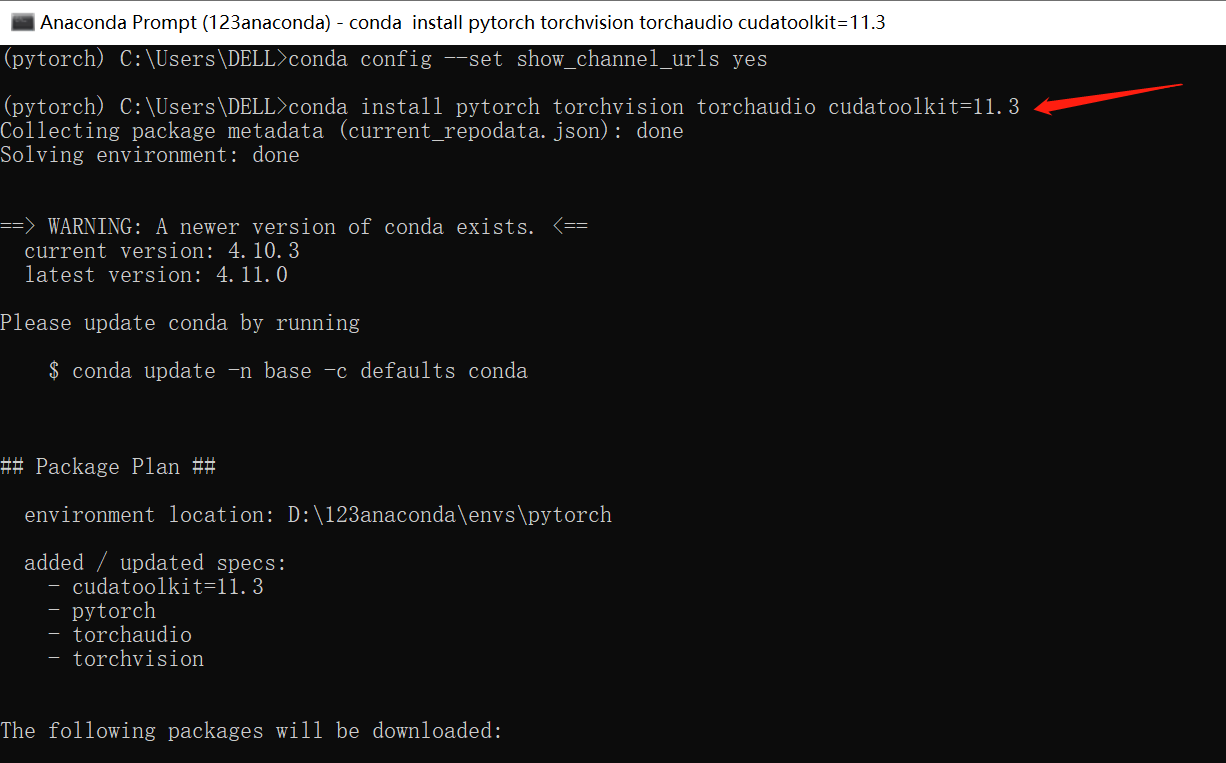 anaconda安装pytorch（anaconda3，Windows10）_anaconda3安装pytorch-CSDN博客