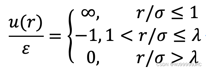 用Python分析方阱位能函数与Lennard-Jones 位能函数的近似关系-CSDN博客
