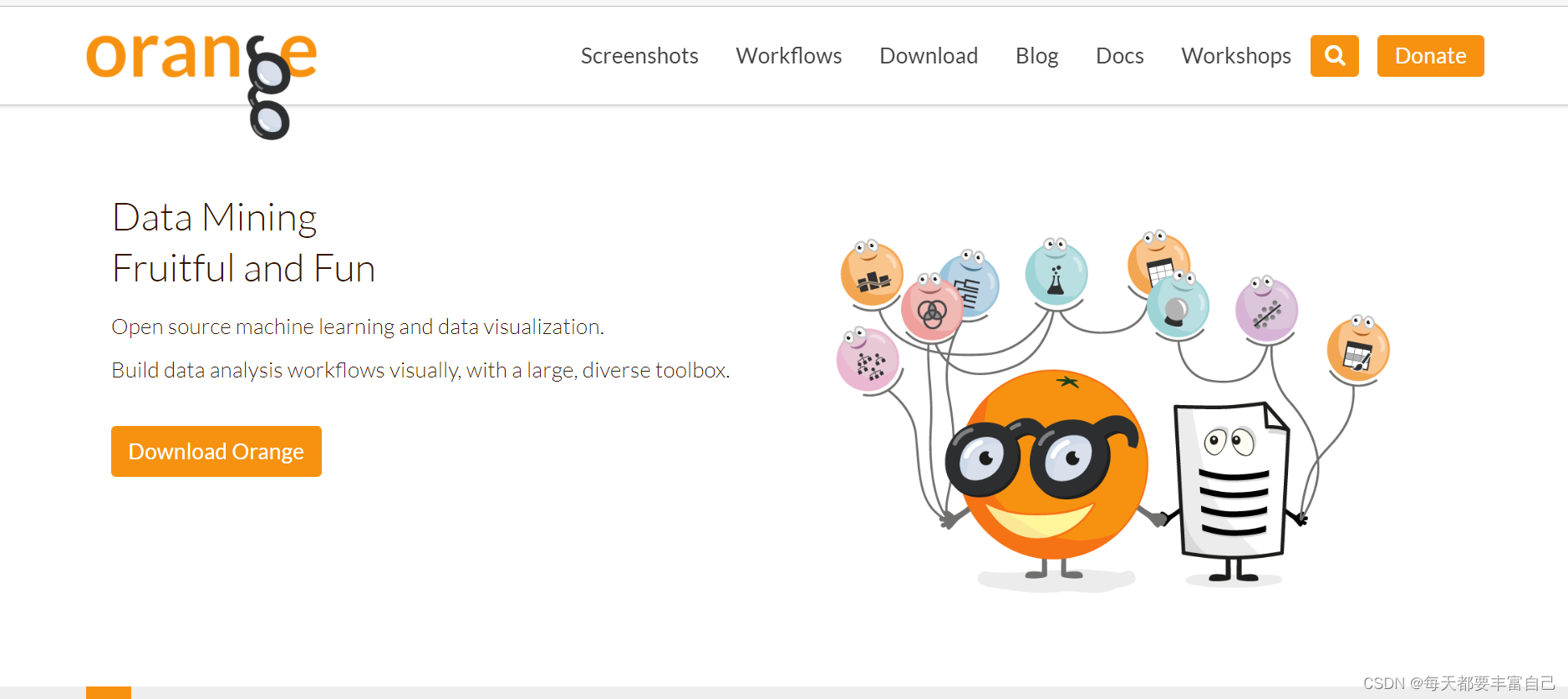 Orange学习-1（Orange启动的两种方法，附有安装包）_orange软件-CSDN博客