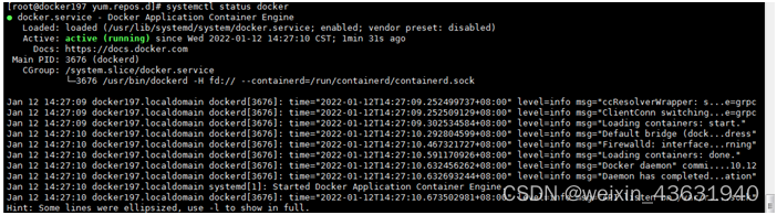 Docker基础3--centos 7环境安装docker_centos linux release 7.9.2009 (core)应该装哪个版本的docker-CSDN博客