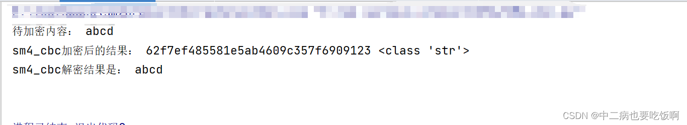 python GMSSL包实现SM4算法ECB, CBC【含OFB、CFB、CTR资源！见页首】_python sm4cbc加密-CSDN博客