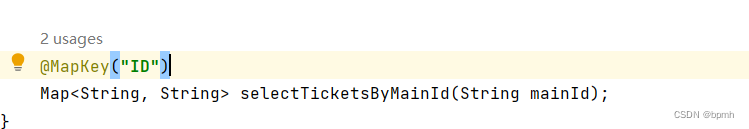 解决：IDEA安装MyBatisPlus插件后mapper报@MapKey is required-CSDN博客
