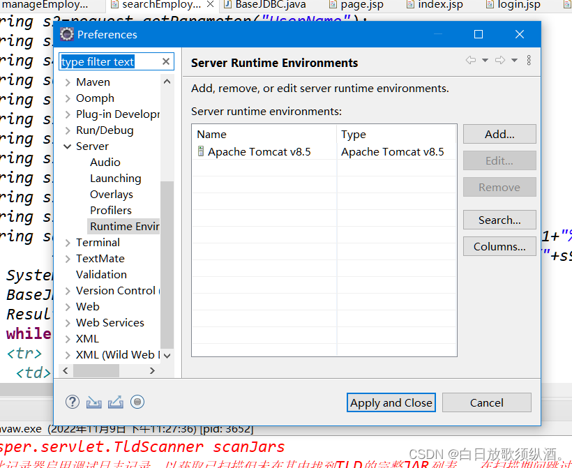 Org Apache Jasper Jasperexception 无法为jsp编译类 （已解决） Csdn博客