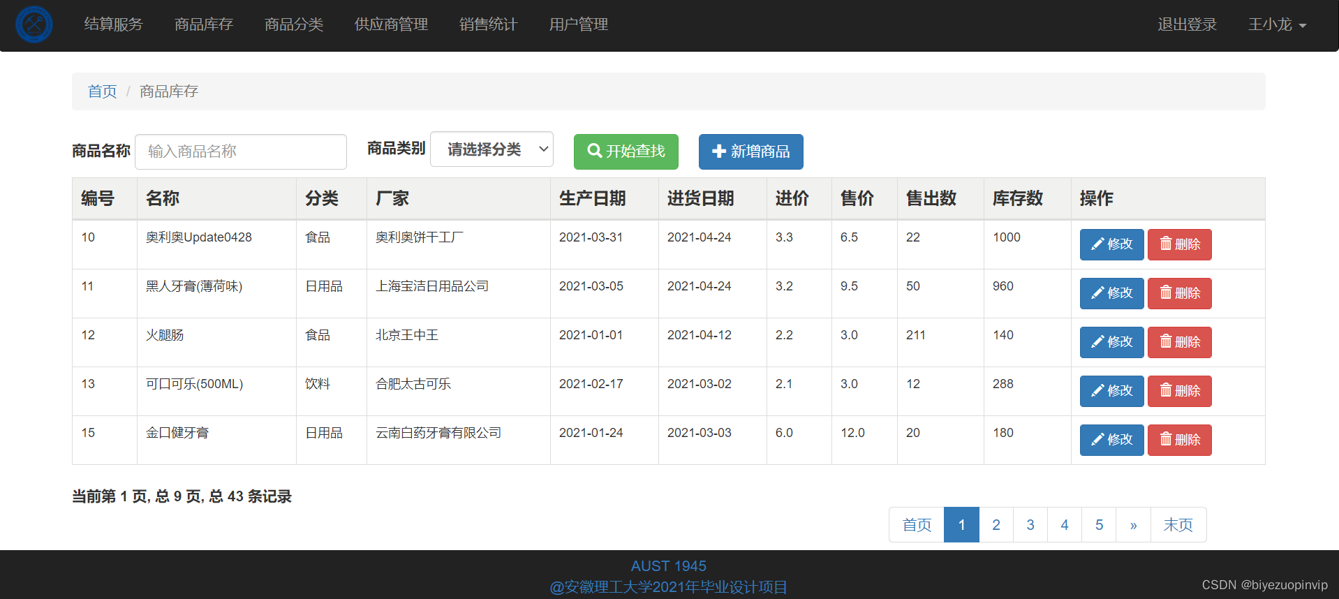 基于bootstrap Ssm Mysql的超市管理系统设计与实现 Ssm Bootstrap的采购管理系统 Csdn博客