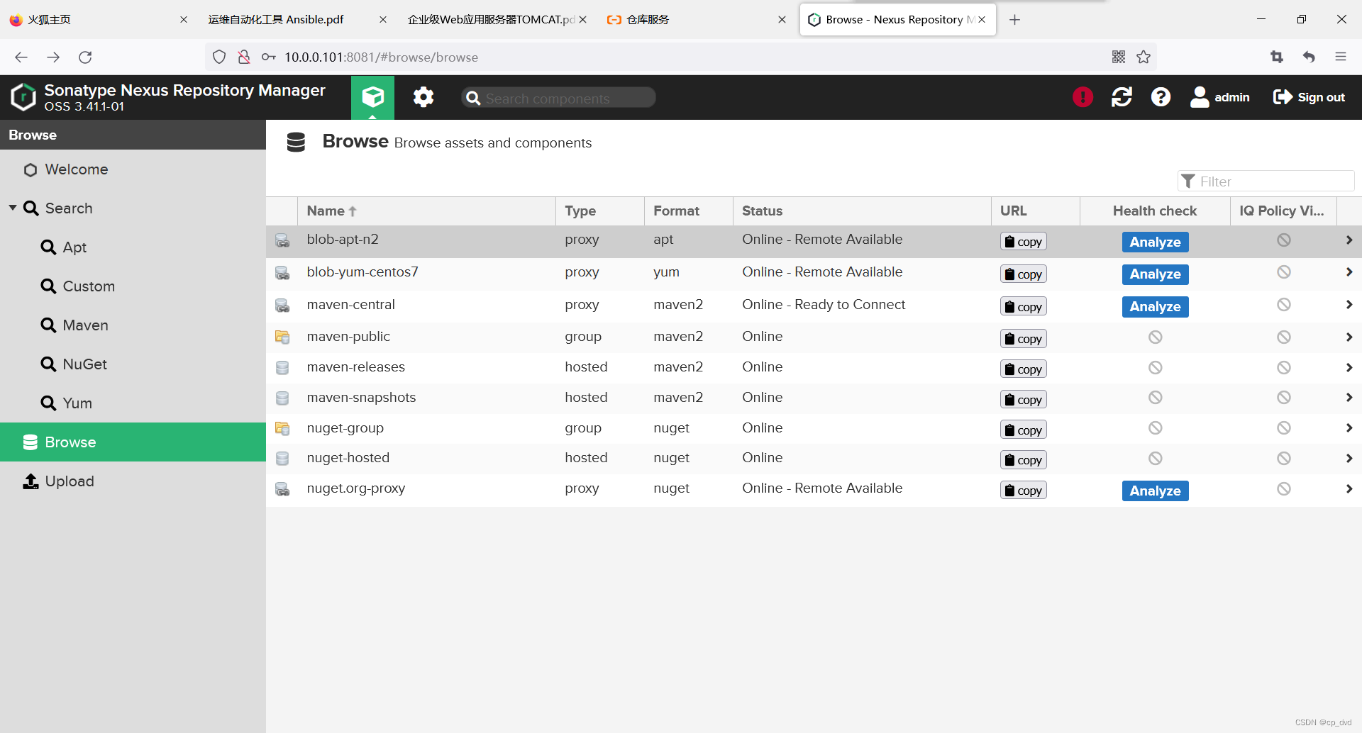 Tomcat优化和JAVA程序编译及Nexus私有仓库_nexus jvm调整-CSDN博客