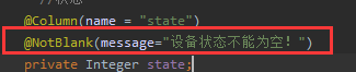 No validator could be found for constraint ‘javax.validation.constraints.NotBlank‘ validating ...