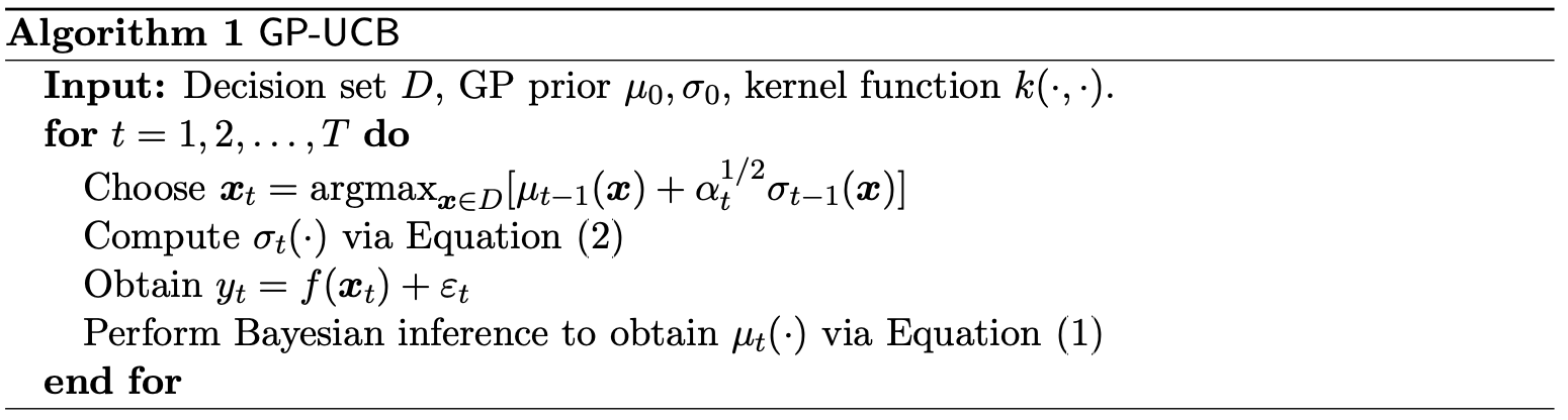 Review of paper“Parallelizing exploration-exploit tradeoffs in gaussian process bandit ...