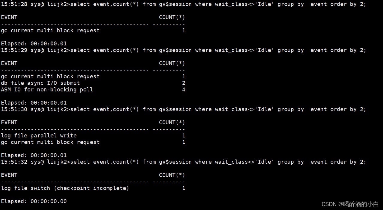 Log File Synclog File Parallel Write (单实例) Csdn博客 8875