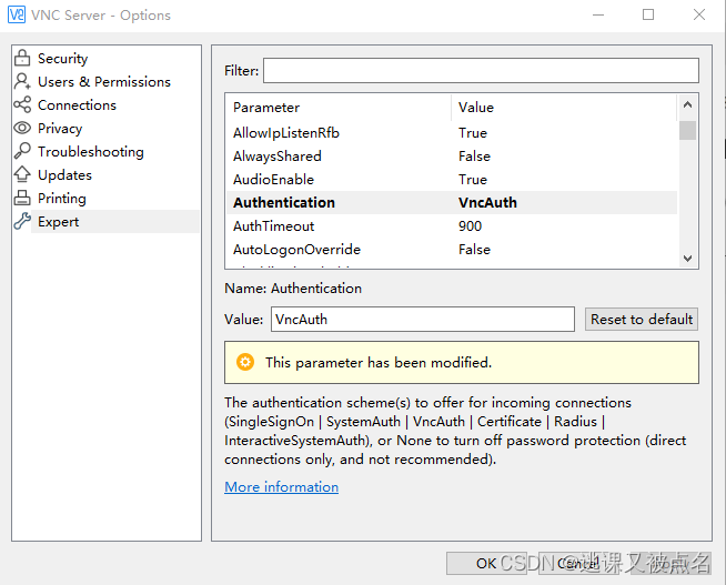 remmina连接realvnc报“unknown authentication scheme”的处理-CSDN博客