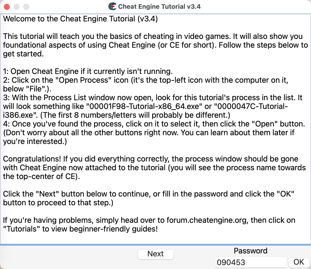 【CE】Mac下的CE教程Tutorial：基础篇（1-4关）_cheat engine mac-CSDN博客
