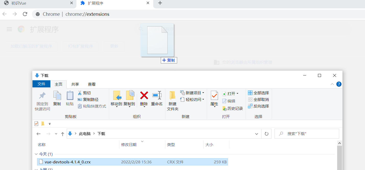 Vue的安装及Vue devtools插件的安装配置_vue-devtool.crx-CSDN博客