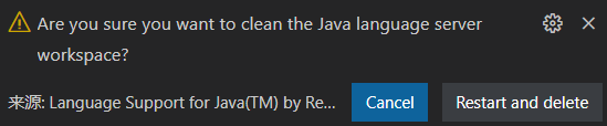 vscode中The Language Support for Java server crashed 5 times in the last ...