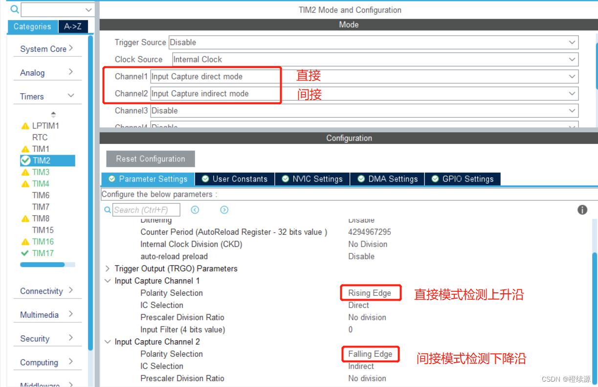 蓝桥杯嵌入式——TIM输入捕获_蓝桥杯输入捕获-CSDN博客