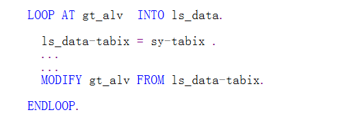 ABAP 语法：“LOOP … ASSIGNING …”，可直接修改内表数据，效率更高_abap assigning-CSDN博客