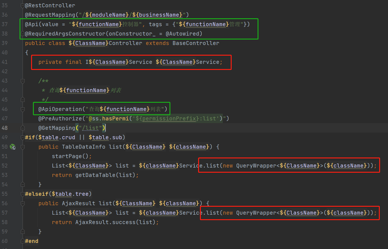ruoyi-vue-generator Mybatis-Plus 代码生成模板简化版_csdn ruoyi-vue-generator-CSDN博客