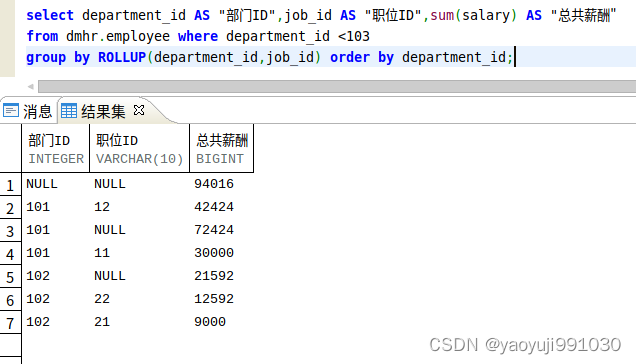 达梦数据库DM8常用SQL函数_达梦数据库函数-CSDN博客
