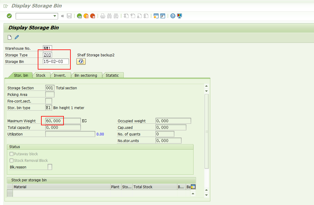SAP WM中阶Storage Type的Capacity Check – Check According to Maximum Weight ...