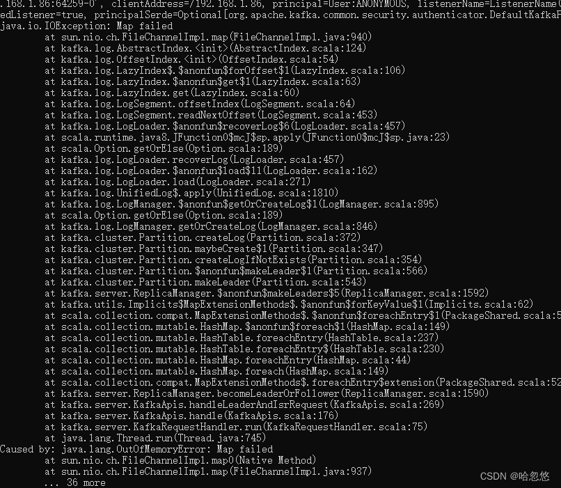 Windows下启动kafka进行主题消费时报错 Kafka查看主题报错 Csdn博客