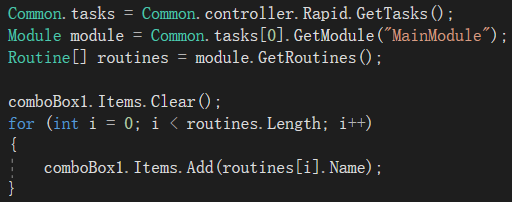 ABB机器人PCSDK使用（二）_abb pc sdk-CSDN博客