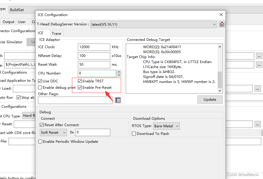W801与CDK（V2.22）调试问题与解决办法_cdk v2.22.3-CSDN博客