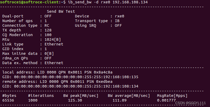 Ubuntu18.04 SoftRoCE安装教程_ubunte部署roce-CSDN博客