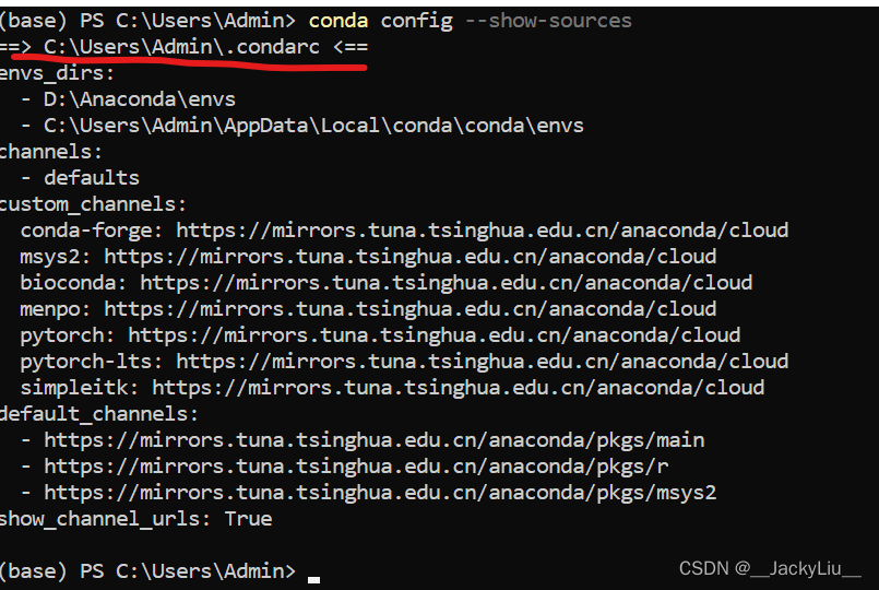 Anaconda 修改配置文件_conda的channel里面怎么改-CSDN博客