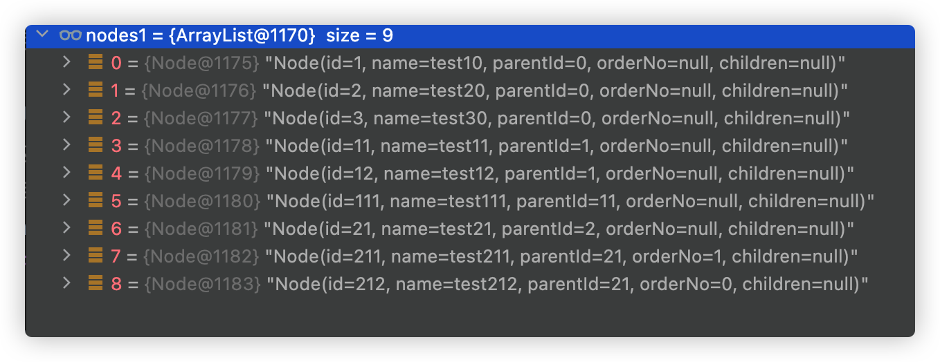 java 8 数据树层级关系嵌套自定义排序模糊匹配生成和扁平化_java树结构扁平化-CSDN博客