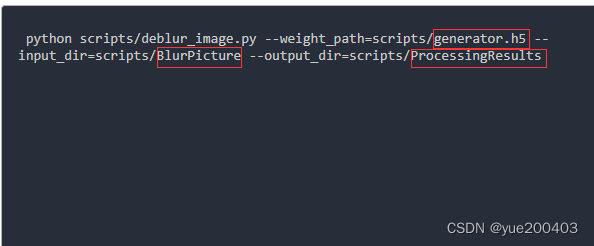 DeblurGAN：图像去模糊复现_deblurgan代码复现-CSDN博客